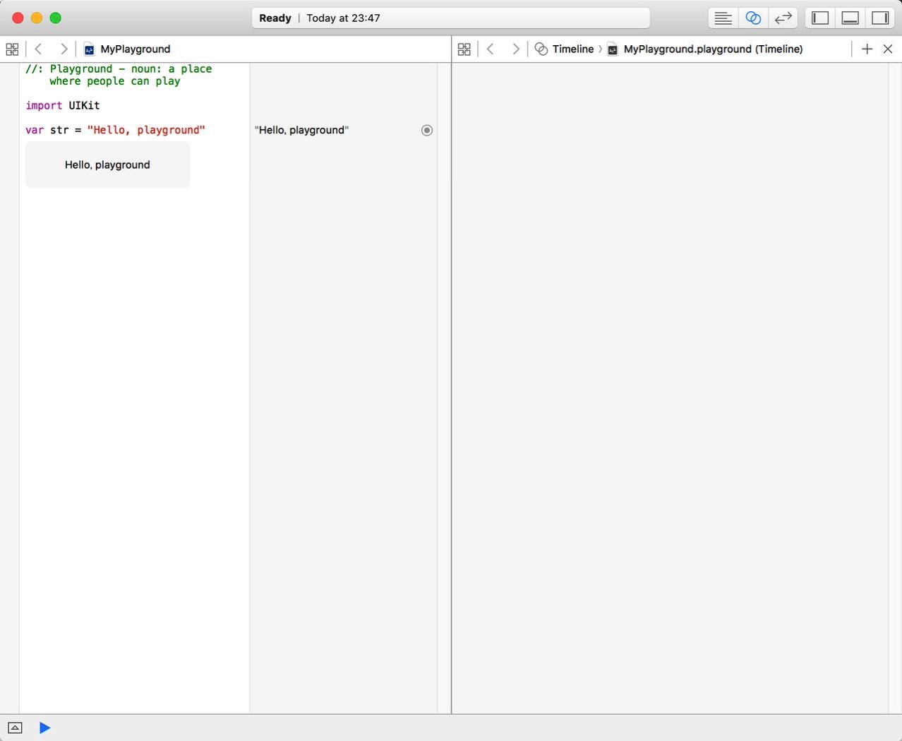 【Swift入門】XcodeでPlaygroundを試す（3） - ネタフル
